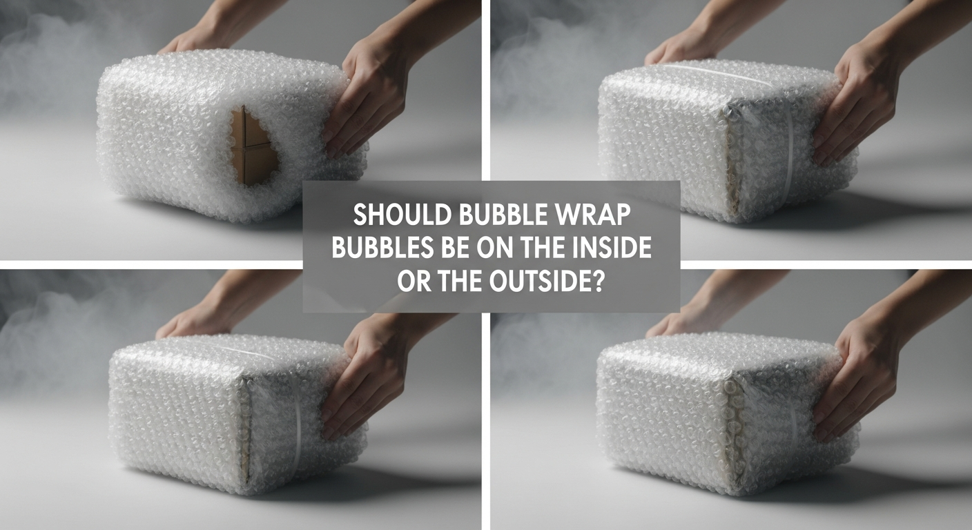 Bubble Wrap: Should the Bubbles Be Inside or Outside? Packing Guide ...