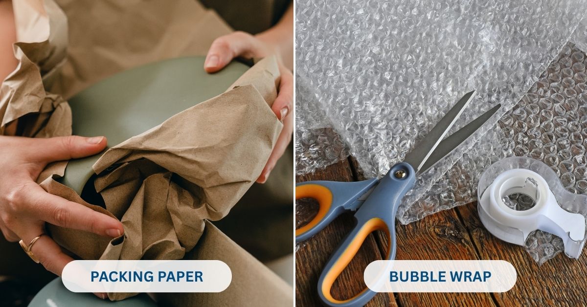 Bubble Wrap vs Packing Paper: Best Packing Material for Moving House ...